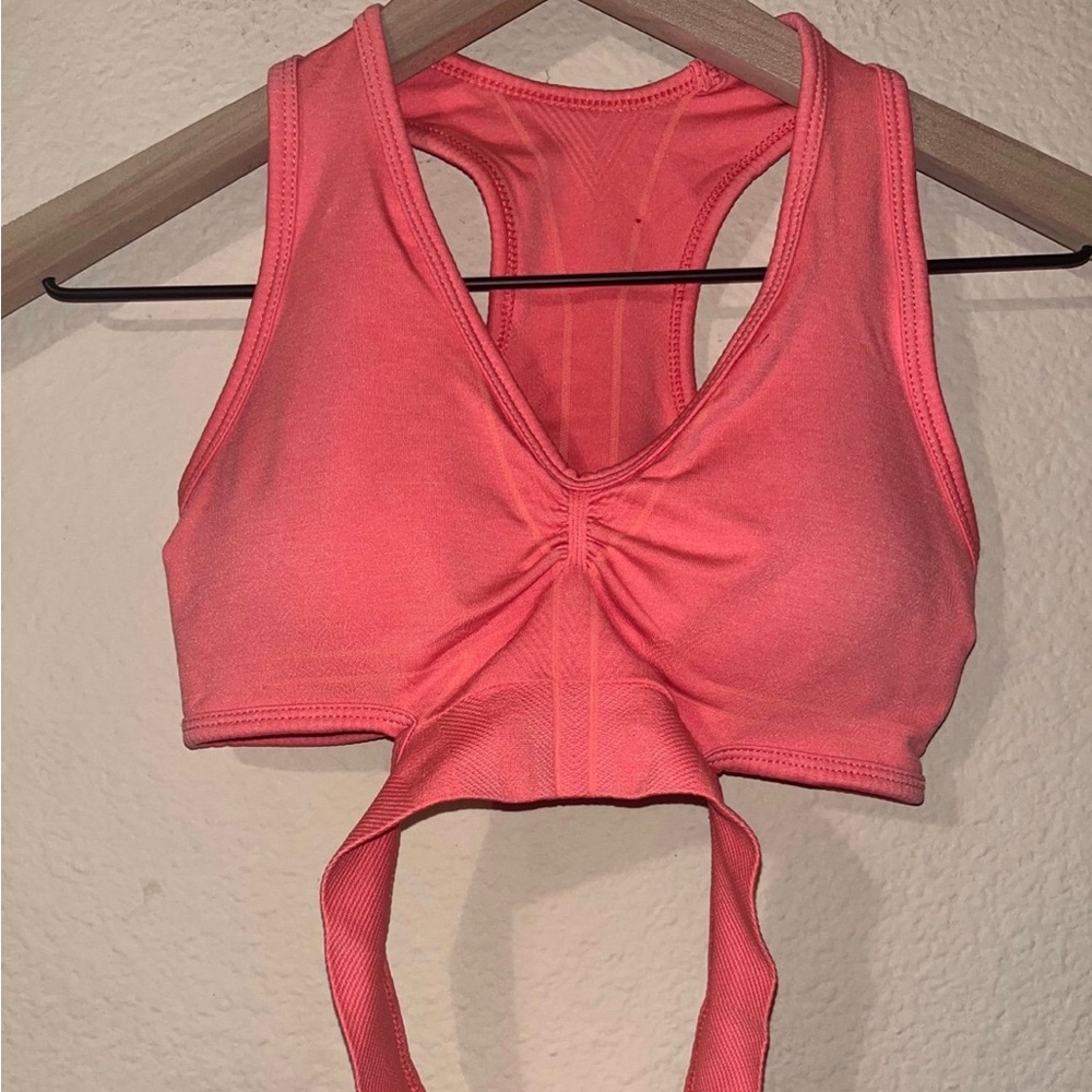 Brand New Alphalete Athletics Stratus Bra In Pixel Pi… - Gem